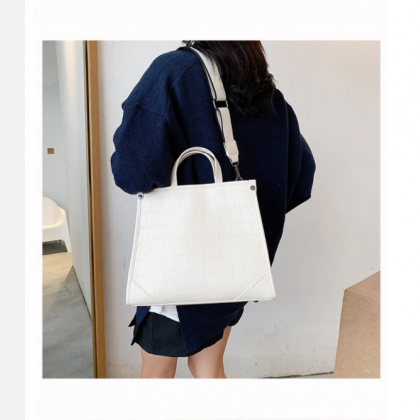 Wide Strap Female Shoulder Bag on Luulla