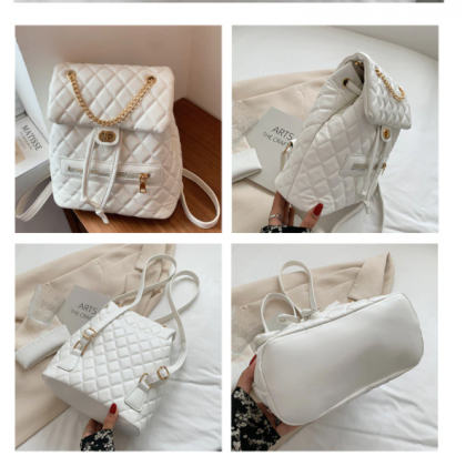Fashion Diamond Women Backpack Chain on Luulla