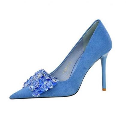 Luxury High Heels Rhinestone Women Pumps on Luulla