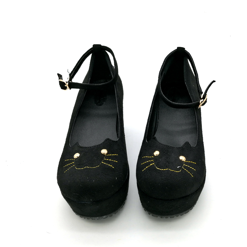 Cute Cat Wedge Shoes on Luulla