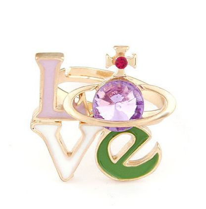 Cute Love Metal Ring on Luulla