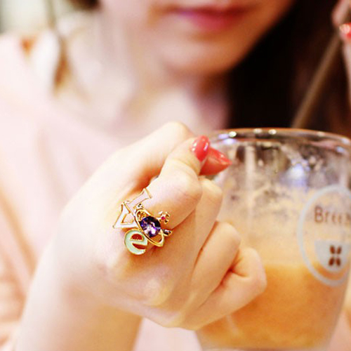 Cute Love Metal Ring on Luulla