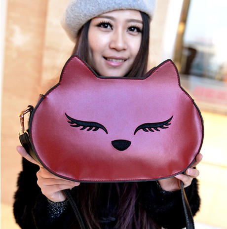 Adorable Rose Red Fox Design Fashion Bag on Luulla