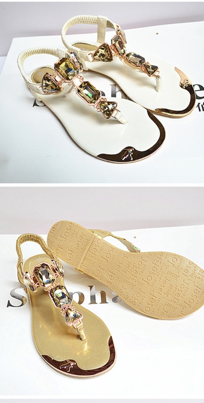 Rhinestones Summer Sandals on Luulla