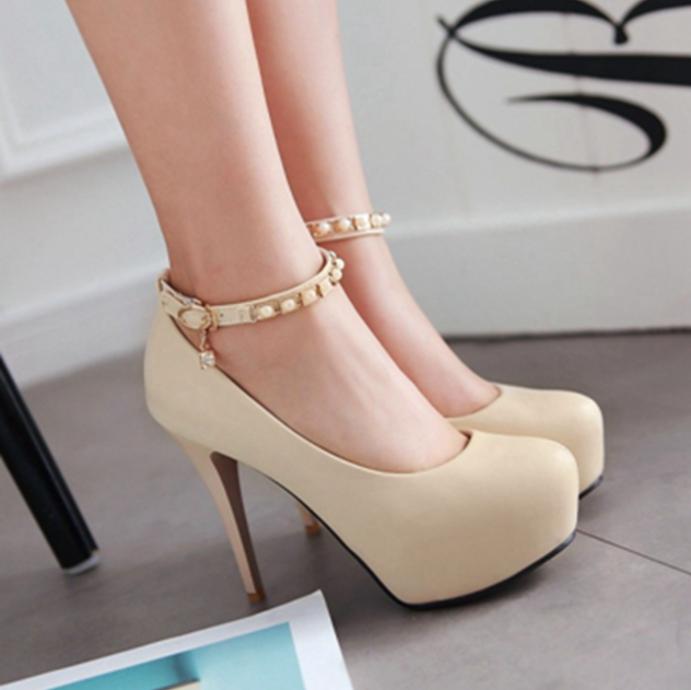 Platform Pumps Wedding Pink Heels on Luulla