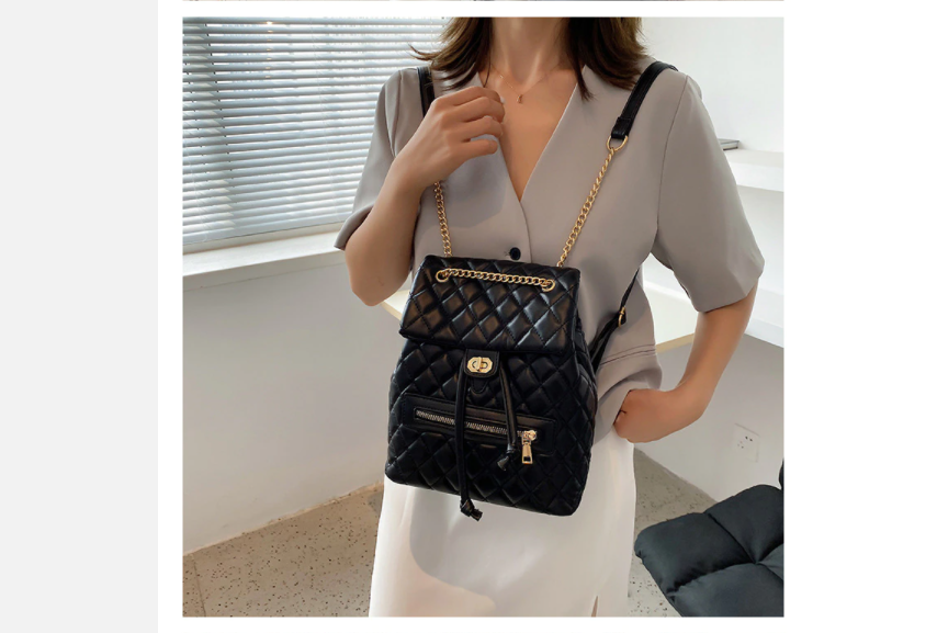 Fashion Diamond Women Backpack Chain on Luulla