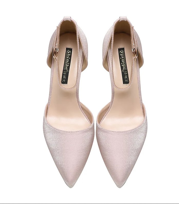 Elegant Satin Silk Stilettos on Luulla