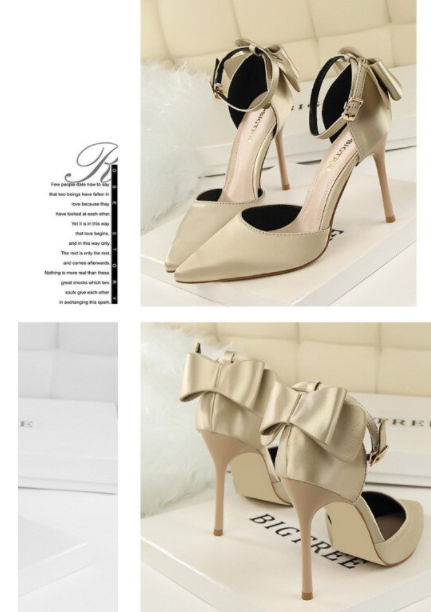 Bow High Heels Women Shoes on Luulla