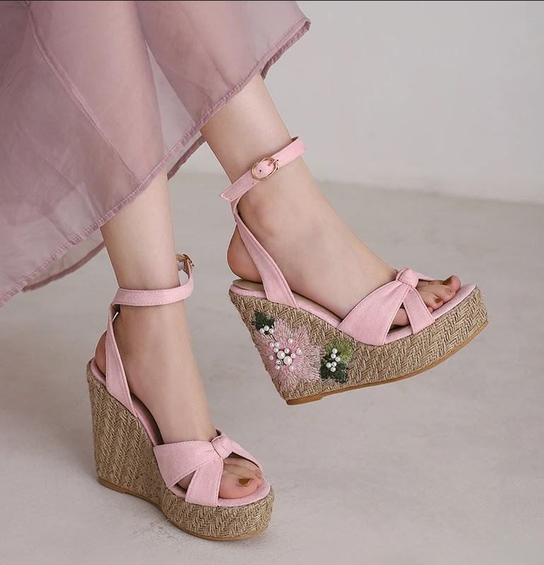 Wedge High Heels Platform Gladiator Sandals on Luulla